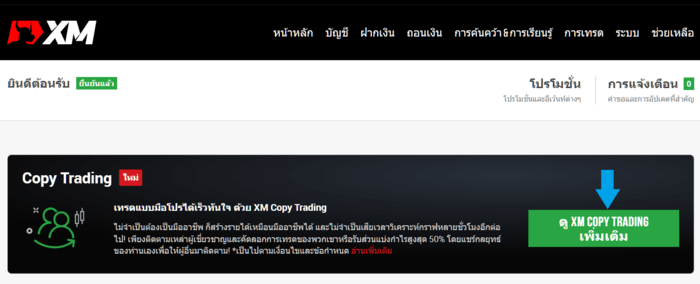 XM Copy Trading คัดลอกการเทรดจากมืออาชีพ - Platform Review