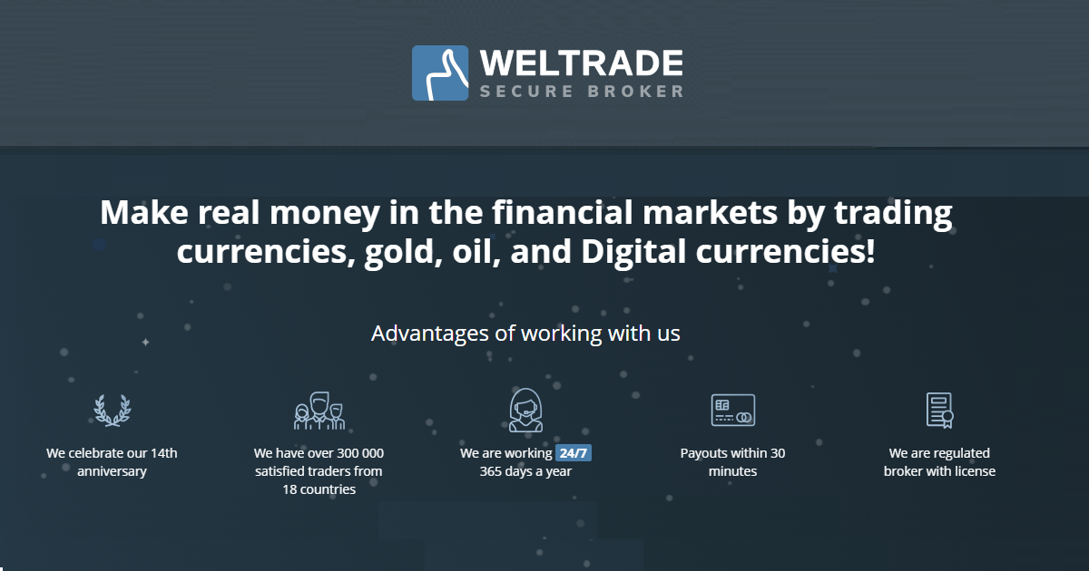 โบรกเกอร์ Weltrade ดีไหม รีวิวโบรกเกอร์ - สรุปข้อมูลสำคัญ